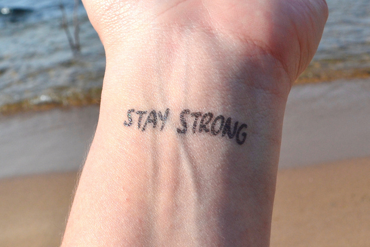 keep strong tattoo